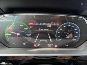 Black Audi E-Tron 2022 in Vilnius, with an engine capacity of 0.00 L and mileage of 53 thousand km for 31300 €, photo 23 on AUTOMOTO.COM.LV