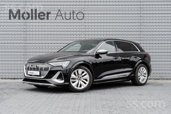 Melns Audi E-Tron 2022 Rīga, ar dzinēja tilpumu 0.00 L un nobraukumu 18 tūkst. km par 47200 €, foto 1 vietnē AUTOMOTO.COM.LV