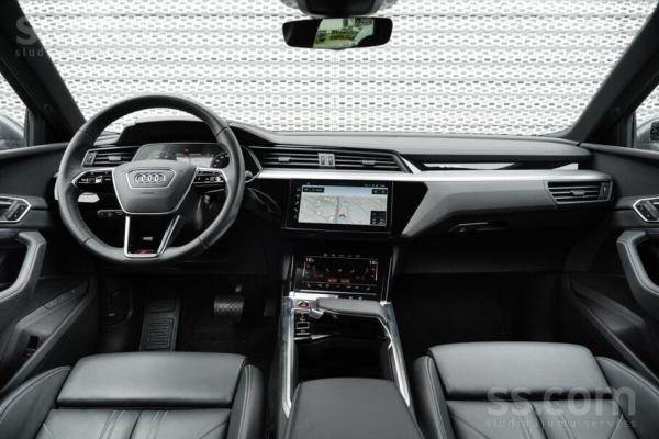 Melns Audi E-Tron 2022 Rīga, ar dzinēja tilpumu 0.00 L un nobraukumu 18 tūkst. km par 47200 €, foto 6 vietnē AUTOMOTO.COM.LV
