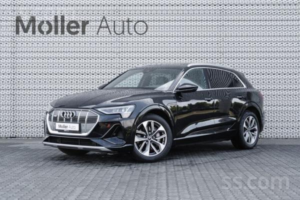 Melns Audi E-Tron 2022 Rīga, ar dzinēja tilpumu 0.00 L un nobraukumu 50 tūkst. km par 46100 €, foto 1 vietnē AUTOMOTO.COM.LV