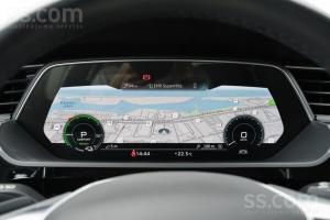 Black Audi E-Tron 2022 in Riga, with an engine capacity of 0.00 L and mileage of 43 thousand km for 35950 €, photo 15 on AUTOMOTO.COM.LV