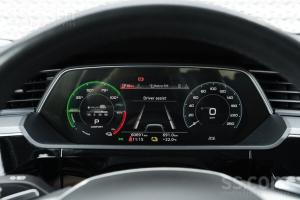 Black Audi E-Tron 2022 in Riga, with an engine capacity of 0.00 L and mileage of 61 thousand km for 34150 €, photo 14 on AUTOMOTO.COM.LV