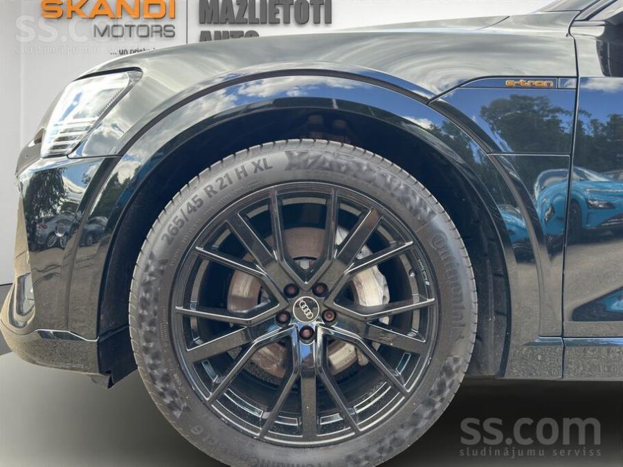 Черный Ауди E-Tron 2022 в Рига, объемом двигателя 0.00 л и пробегом 58 тыс. км за 33990 €, фото 19 на AUTOMOTO.COM.LV