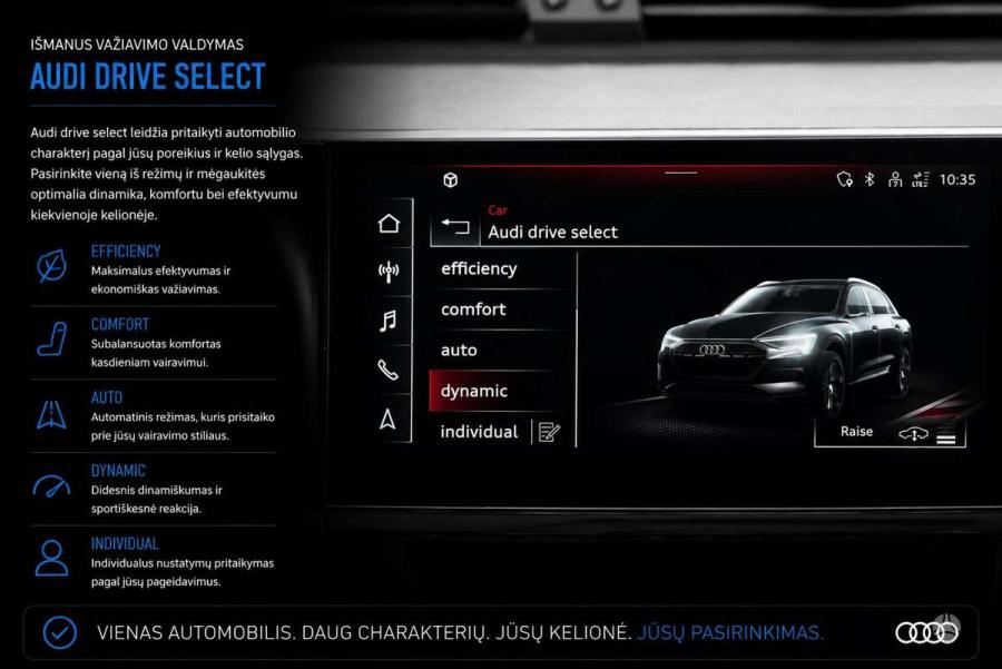 Black Audi E-Tron 2022 in Vilnius, with an engine capacity of 0.00 L and mileage of 45 thousand km for 36900 €, photo 26 on AUTOMOTO.COM.LV
