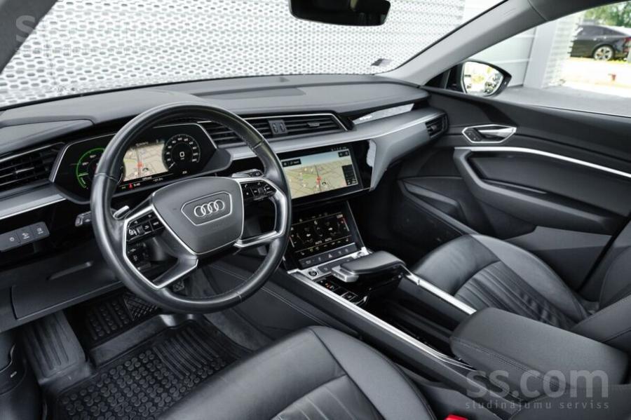 Melns Audi E-Tron 2022 Rīga, ar dzinēja tilpumu 0.00 L un nobraukumu 133 tūkst. km par 27800 €, foto 11 vietnē AUTOMOTO.COM.LV