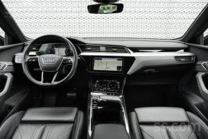 Melns Audi E-Tron 2022 Rīga, ar dzinēja tilpumu 0.00 L un nobraukumu 74 tūkst. km par 39300 €, foto 7 vietnē AUTOMOTO.COM.LV