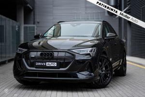 Черный Ауди E-Tron 2022 в Вильнюс, объемом двигателя 0.00 л и пробегом 45 тыс. км за 36900 €, фото  на AUTOMOTO.COM.LV