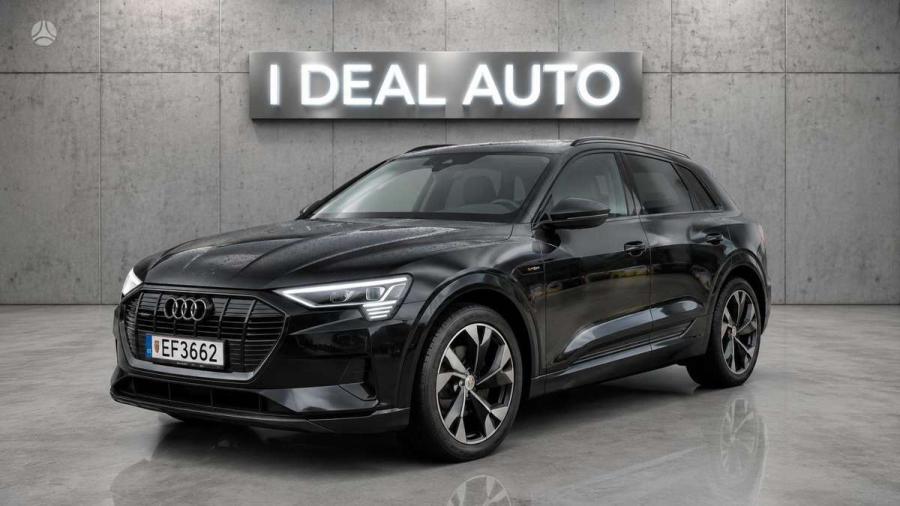 Melns Audi E-Tron 2022 Viļņa, ar dzinēja tilpumu 0.00 L un nobraukumu 163 tūkst. km par 29544 €, foto 1 vietnē AUTOMOTO.COM.LV