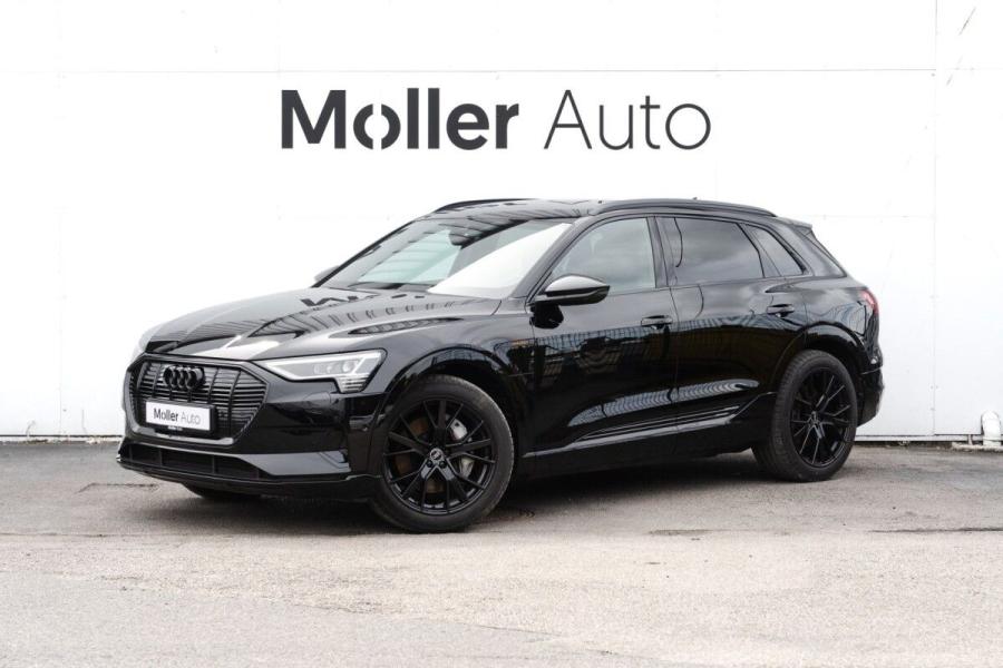 Melns Audi E-Tron 2022 Rīga, ar dzinēja tilpumu 0.00 L un nobraukumu 45 tūkst. km par 33500 €, foto 1 vietnē AUTOMOTO.COM.LV