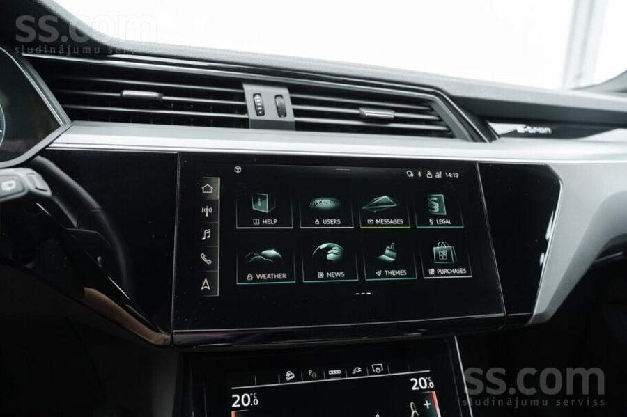 Melns Audi E-Tron 2022 Rīga, ar dzinēja tilpumu 0.00 L un nobraukumu 45 tūkst. km par 33500 €, foto 27 vietnē AUTOMOTO.COM.LV
