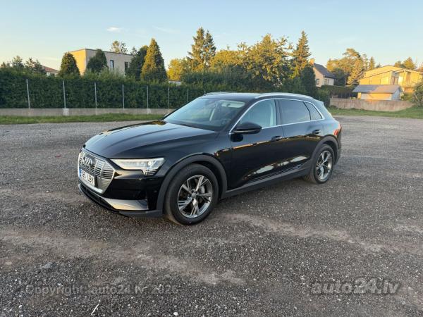 Black Audi E-Tron 2022 in Tallinn, with an engine capacity of 0.00 L and mileage of 58 thousand km for 33500 €, photo 1 on AUTOMOTO.COM.LV