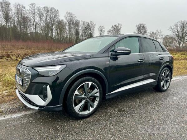 Melns Audi E-Tron 2022 Rīga, ar dzinēja tilpumu 0.00 L un nobraukumu 42 tūkst. km par 29800 €, foto  vietnē AUTOMOTO.COM.LV