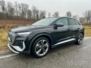 Melns Audi E-Tron 2022 Rīga, ar dzinēja tilpumu 0.00 L un nobraukumu 42 tūkst. km par 29800 €, foto  vietnē AUTOMOTO.COM.LV