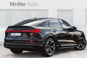 Black Audi E-Tron 2022 in Ventspils, with an engine capacity of 0.00 L and mileage of 27 thousand km for 44500 €, photo 6 on AUTOMOTO.COM.LV