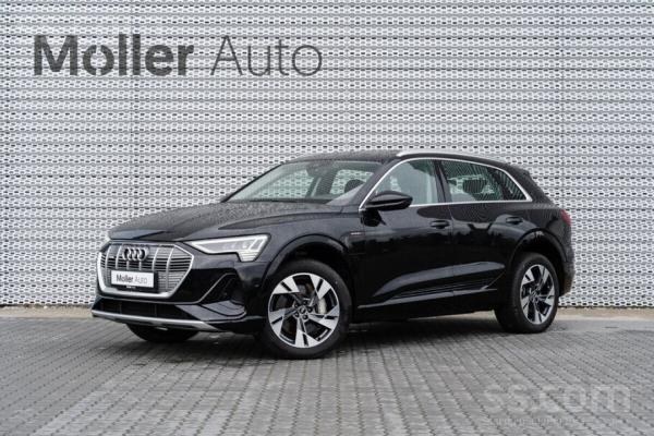 Black Audi E-Tron 2022 in Riga, with an engine capacity of 0.00 L and mileage of 41 thousand km for 39050 €, photo 1 on AUTOMOTO.COM.LV