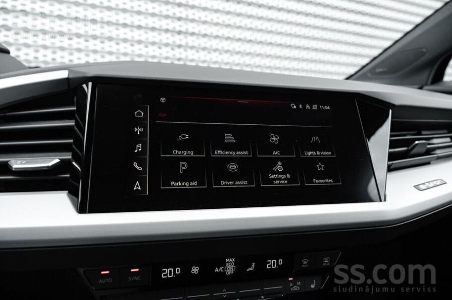 Black Audi E-Tron 2023 in Riga, with an engine capacity of 0.00 L and mileage of 98 thousand km for 36150 €, photo 17 on AUTOMOTO.COM.LV