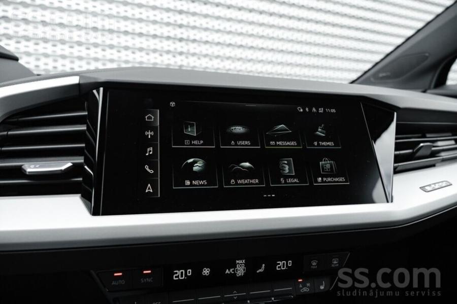 Black Audi E-Tron 2023 in Riga, with an engine capacity of 0.00 L and mileage of 98 thousand km for 36150 €, photo 21 on AUTOMOTO.COM.LV