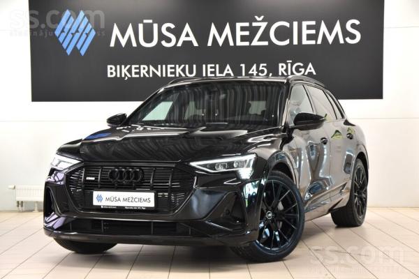 Melns Audi E-Tron 2023 Rīga, ar dzinēja tilpumu 0.00 L un nobraukumu 68 tūkst. km par 40990 €, foto 1 vietnē AUTOMOTO.COM.LV