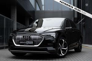 Melns Audi E-Tron 2023 Viļņa, ar dzinēja tilpumu 0.00 L un nobraukumu 112 tūkst. km par 29900 €, foto  vietnē AUTOMOTO.COM.LV
