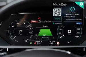 Black Audi E-Tron 2023 in Vilnius, with an engine capacity of 0.00 L and mileage of 112 thousand km for 29900 €, photo 9 on AUTOMOTO.COM.LV