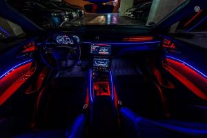 Black Audi E-Tron 2023 in Vilnius, with an engine capacity of 0.00 L and mileage of 112 thousand km for 29900 €, photo 21 on AUTOMOTO.COM.LV