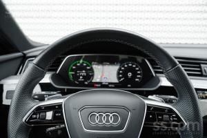 Black Audi E-Tron 2023 in Riga, with an engine capacity of 0.00 L and mileage of 26 thousand km for 36000 €, photo 14 on AUTOMOTO.COM.LV