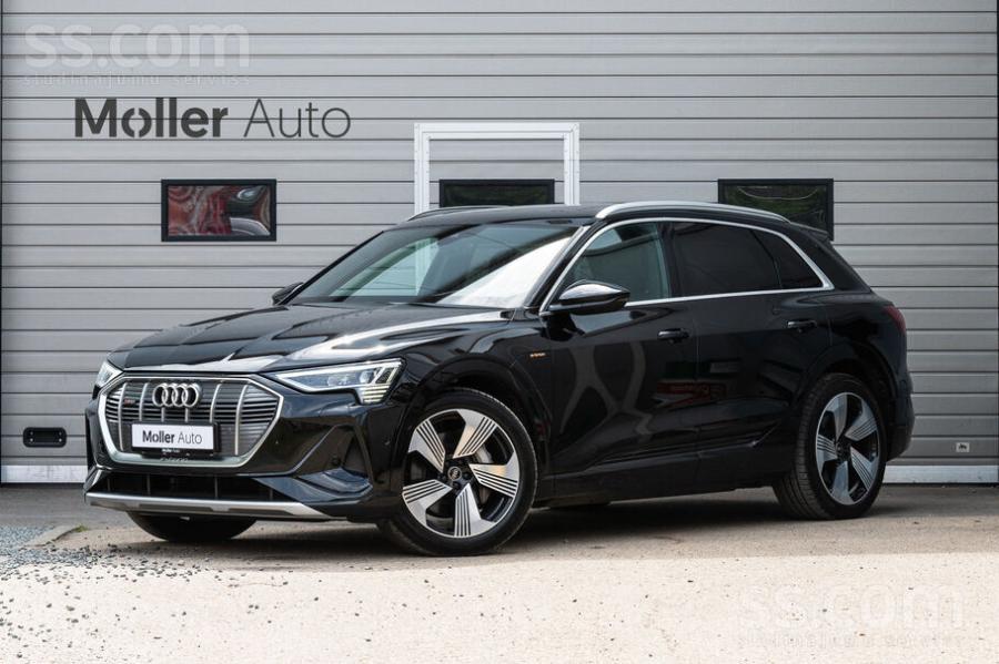 Melns Audi E-Tron 2023 Jelgava, ar dzinēja tilpumu 0.00 L un nobraukumu 83 tūkst. km par 39650 €, foto 1 vietnē AUTOMOTO.COM.LV