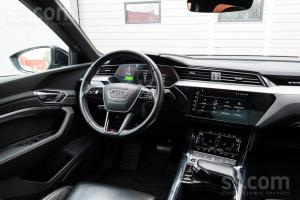 Melns Audi E-Tron 2023 Jelgava, ar dzinēja tilpumu 0.00 L un nobraukumu 83 tūkst. km par 39650 €, foto 13 vietnē AUTOMOTO.COM.LV
