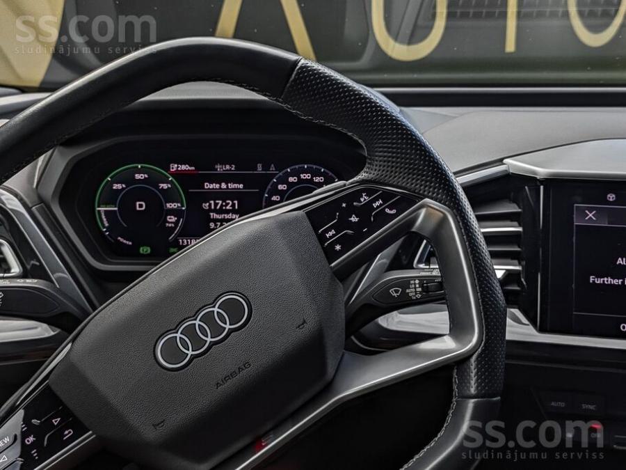 Melns Audi E-Tron 2023 Tukums, ar dzinēja tilpumu 0.00 L un nobraukumu 132 tūkst. km par 29990 €, foto 14 vietnē AUTOMOTO.COM.LV
