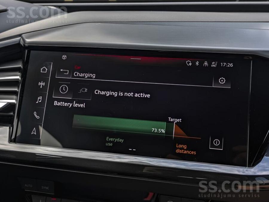 Melns Audi E-Tron 2023 Tukums, ar dzinēja tilpumu 0.00 L un nobraukumu 132 tūkst. km par 29990 €, foto 16 vietnē AUTOMOTO.COM.LV