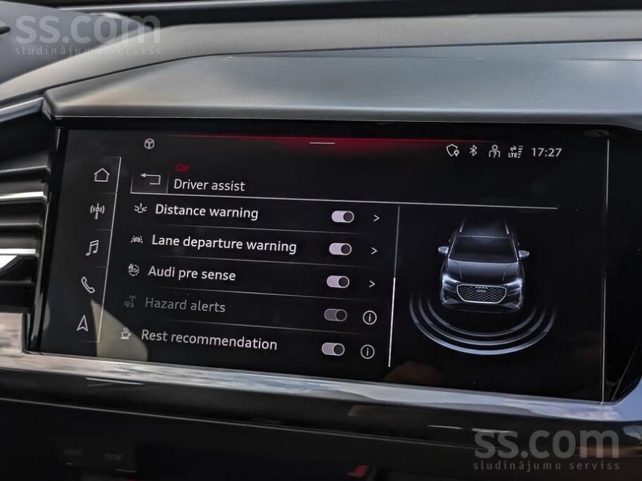 Melns Audi E-Tron 2023 Tukums, ar dzinēja tilpumu 0.00 L un nobraukumu 132 tūkst. km par 29990 €, foto 23 vietnē AUTOMOTO.COM.LV