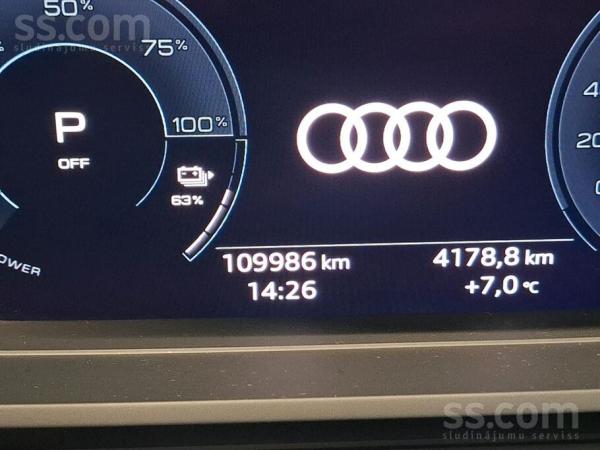 Melns Audi E-Tron 2023 Ogre, ar dzinēja tilpumu 0.00 L un nobraukumu 110 tūkst. km par 27900 €, foto 5 vietnē AUTOMOTO.COM.LV