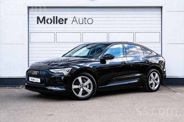 Melns Audi E-Tron 2023 Rīga, ar dzinēja tilpumu 0.00 L un nobraukumu 38 tūkst. km par 36950 €, foto  vietnē AUTOMOTO.COM.LV