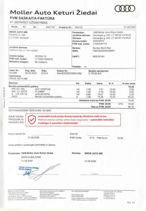 Черный Ауди E-Tron 2023 в Вильнюс, объемом двигателя 0.00 л и пробегом 97 тыс. км за 32900 €, фото 14 на AUTOMOTO.COM.LV