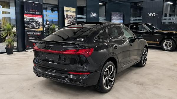 Black Audi E-Tron 2023 in Marupe, with an engine capacity of 0.00 L and mileage of 90 thousand km for 33990 €, photo 3 on AUTOMOTO.COM.LV