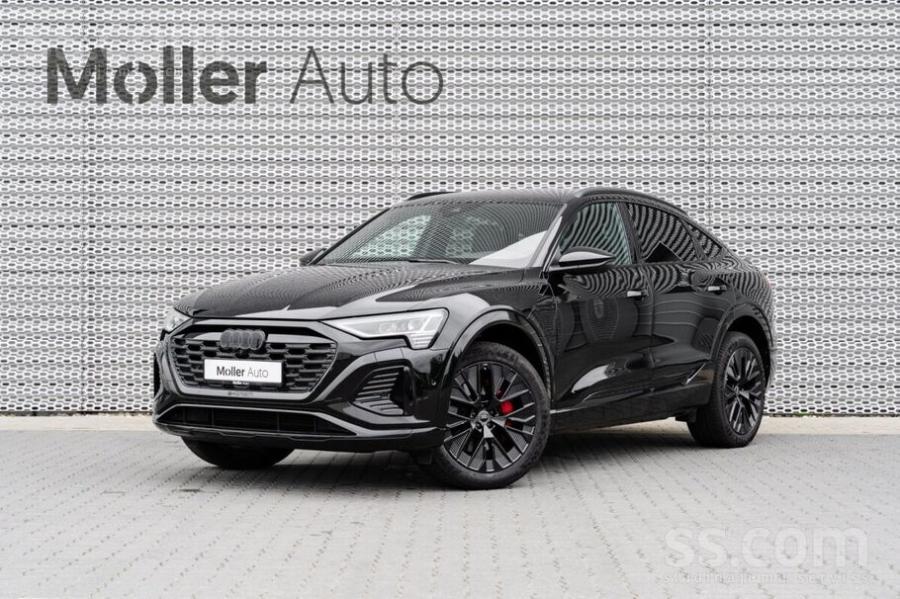Melns Audi E-Tron 2024 Rīga, ar dzinēja tilpumu 0.00 L un nobraukumu 72 tūkst. km par 54200 €, foto 1 vietnē AUTOMOTO.COM.LV