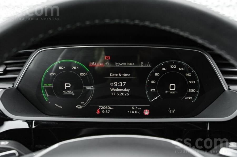 Melns Audi E-Tron 2024 Rīga, ar dzinēja tilpumu 0.00 L un nobraukumu 72 tūkst. km par 54200 €, foto 18 vietnē AUTOMOTO.COM.LV