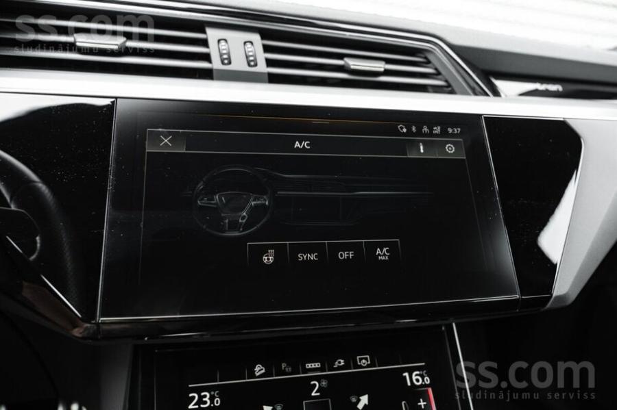 Melns Audi E-Tron 2024 Rīga, ar dzinēja tilpumu 0.00 L un nobraukumu 72 tūkst. km par 54200 €, foto 21 vietnē AUTOMOTO.COM.LV