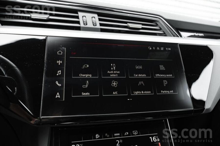 Melns Audi E-Tron 2024 Rīga, ar dzinēja tilpumu 0.00 L un nobraukumu 72 tūkst. km par 54200 €, foto 23 vietnē AUTOMOTO.COM.LV