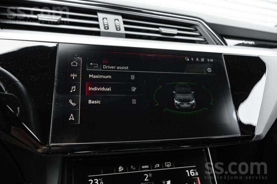 Melns Audi E-Tron 2024 Rīga, ar dzinēja tilpumu 0.00 L un nobraukumu 72 tūkst. km par 54200 €, foto 26 vietnē AUTOMOTO.COM.LV