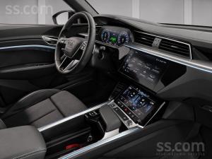 Black Audi E-Tron 2024 in Jelgava, with an engine capacity of 0.00 L and mileage of 74 thousand km for 52900 €, photo 5 on AUTOMOTO.COM.LV