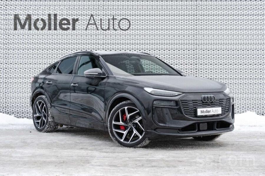 Melns Audi E-Tron 2025 Rīga, ar dzinēja tilpumu 0.00 L un nobraukumu 19 tūkst. km par 89900 €, foto 2 vietnē AUTOMOTO.COM.LV
