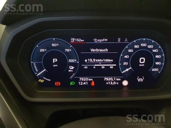 Black Audi E-Tron 2025 in Riga, with an engine capacity of 0.00 L and mileage of 8 thousand km for 42600 €, photo 4 on AUTOMOTO.COM.LV