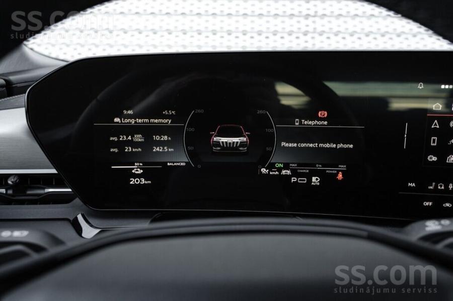 Melns Audi E-Tron 2026 Rīga, ar dzinēja tilpumu 0.00 L un nobraukumu 2 tūkst. km par 71900 €, foto 13 vietnē AUTOMOTO.COM.LV