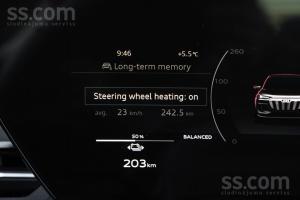 Melns Audi E-Tron 2026 Rīga, ar dzinēja tilpumu 0.00 L un nobraukumu 2 tūkst. km par 71900 €, foto 14 vietnē AUTOMOTO.COM.LV