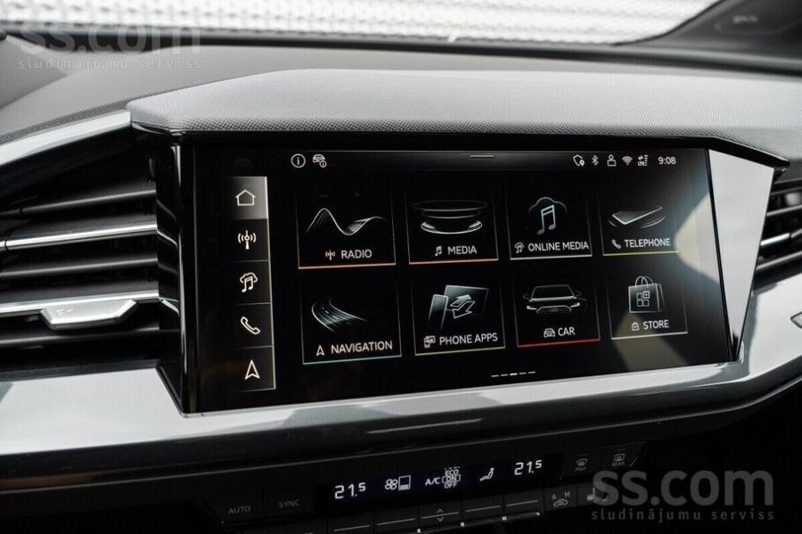 Black Audi E-Tron 2026 in Riga, with an engine capacity of 0.00 L and mileage of 15 thousand km for 61900 €, photo 18 on AUTOMOTO.COM.LV