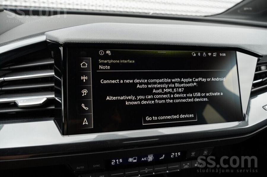 Black Audi E-Tron 2026 in Riga, with an engine capacity of 0.00 L and mileage of 15 thousand km for 61900 €, photo 19 on AUTOMOTO.COM.LV