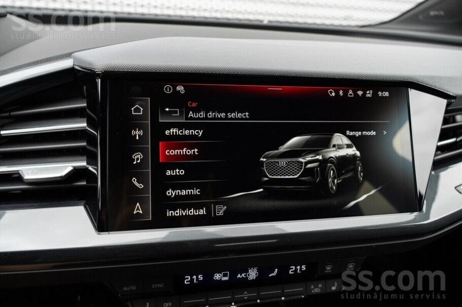Black Audi E-Tron 2026 in Riga, with an engine capacity of 0.00 L and mileage of 15 thousand km for 61900 €, photo 20 on AUTOMOTO.COM.LV
