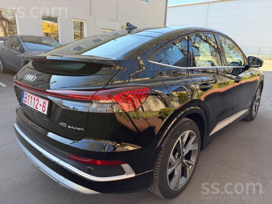Melns Audi E-Tron 2022 Rīga, ar dzinēja tilpumu 0.00 L un nobraukumu 38 tūkst. km par 29500 €, foto 5 vietnē AUTOMOTO.COM.LV