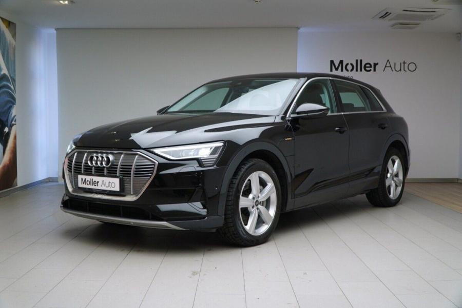 Black Audi E-Tron 2022 in Peetri, with an engine capacity of 0.00 L and mileage of 41 thousand km for 33450 €, photo 1 on AUTOMOTO.COM.LV